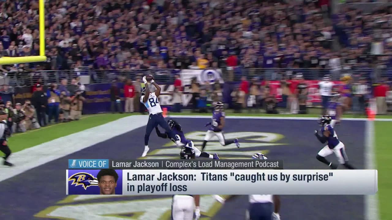Baltimore Ravens quarterback Lamar Jackson: Tennessee Titans 'caught us ...