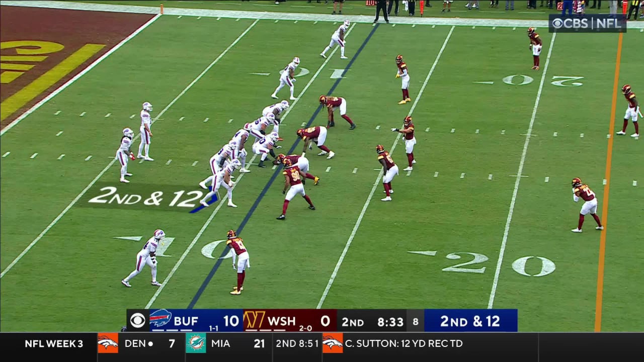 Buffalo Bills quarterback Josh Allen shows off wheels with 23-yard scramble