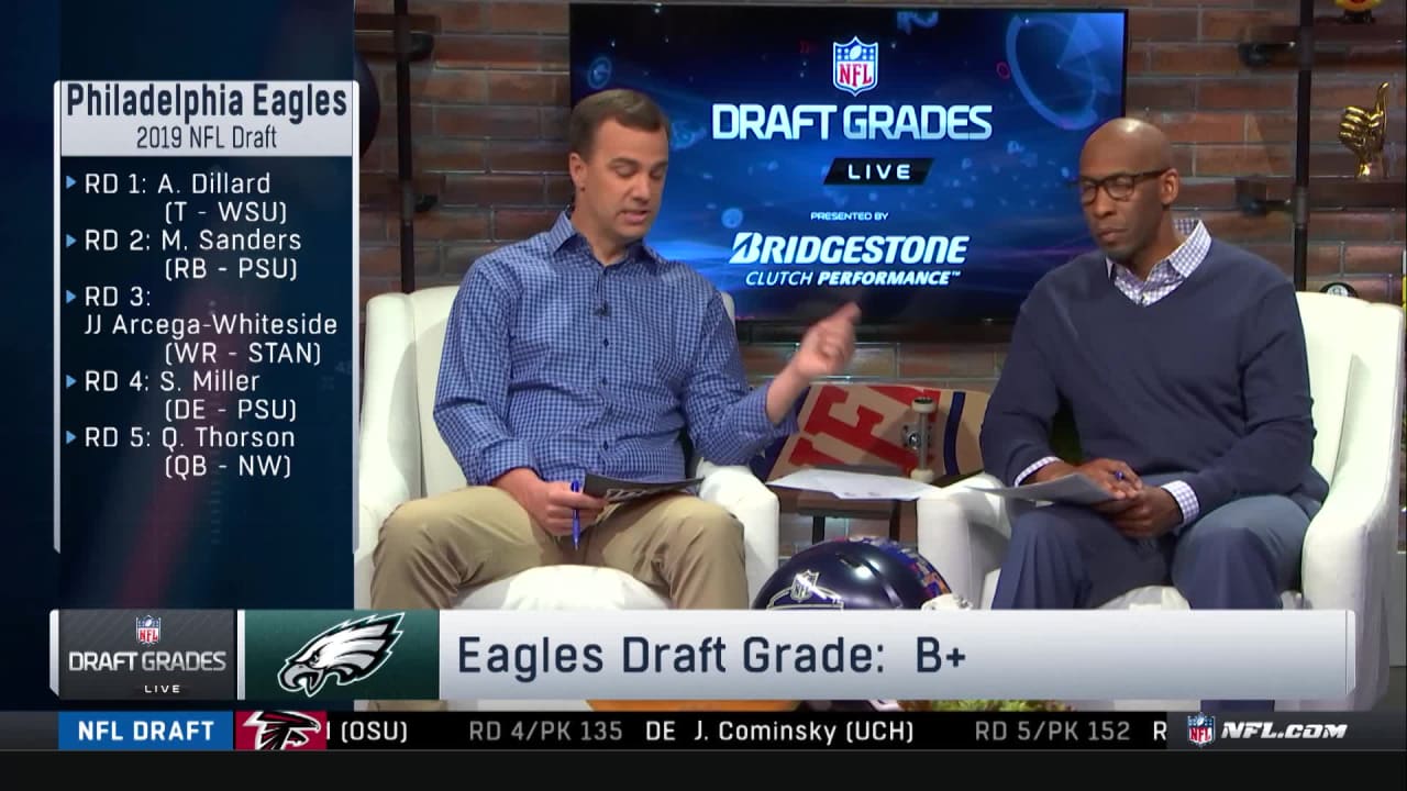Draft Grades Live: Philadelphia Eagles' clutch pick of the draft