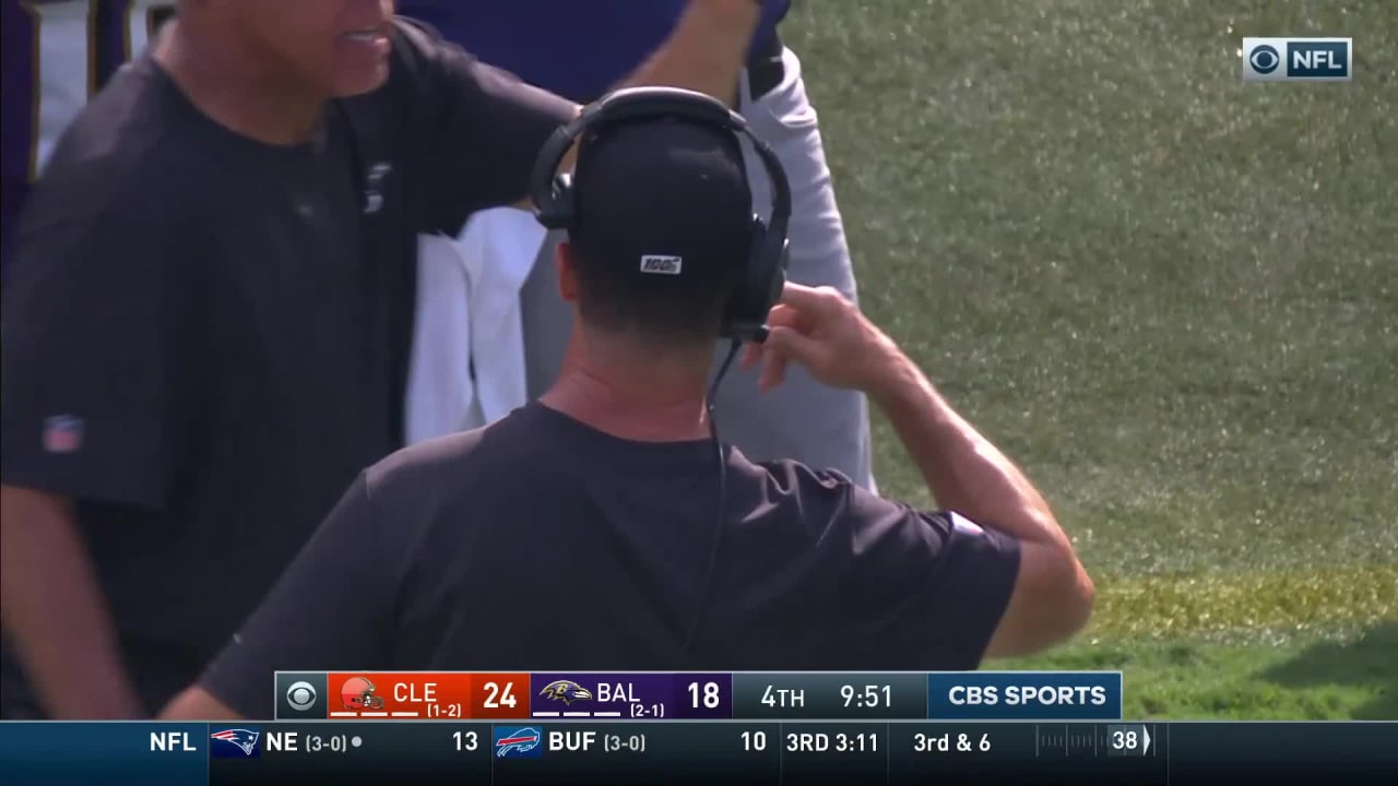 Mark Ingram gets easy two point conversion after Myles Garrett offsides ...