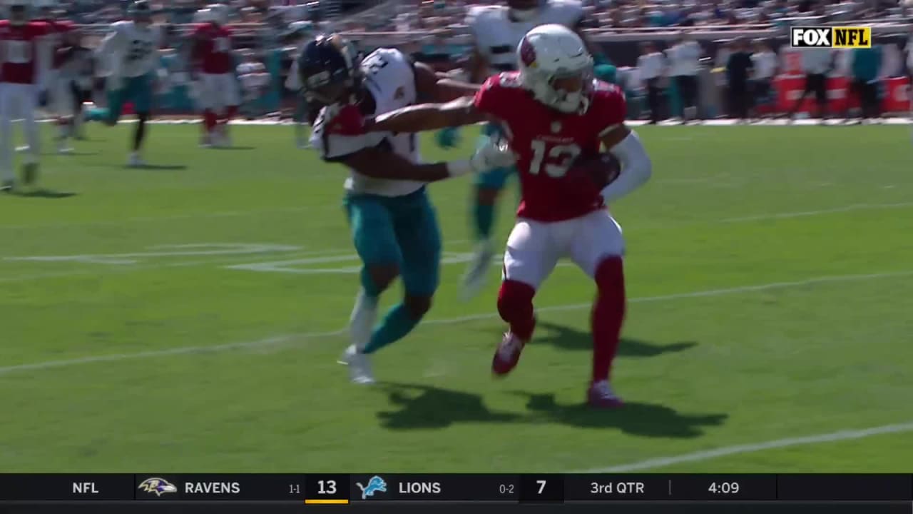 Arizona Cardinals quarterback Kyler Murray drops 33-yard dime to wide ...
