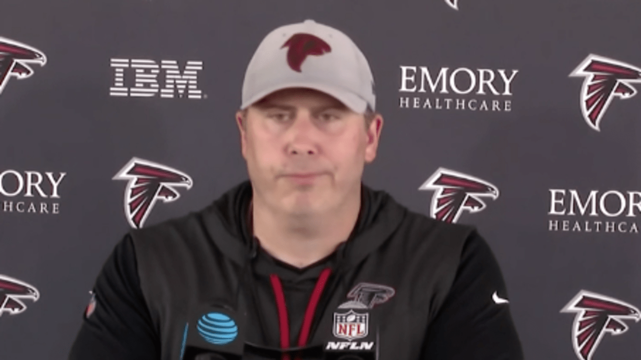 Atlanta Falcons head coach Arthur Smith has priceless response to ...