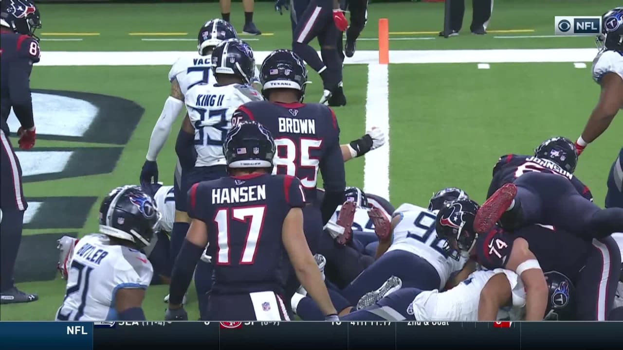 Texans capitalize on turnover with running back David Johnson TD run