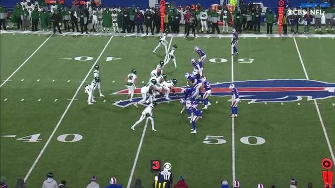 Buffalo Bills defensive end Mario Addison sneaks up on New York Jets ...