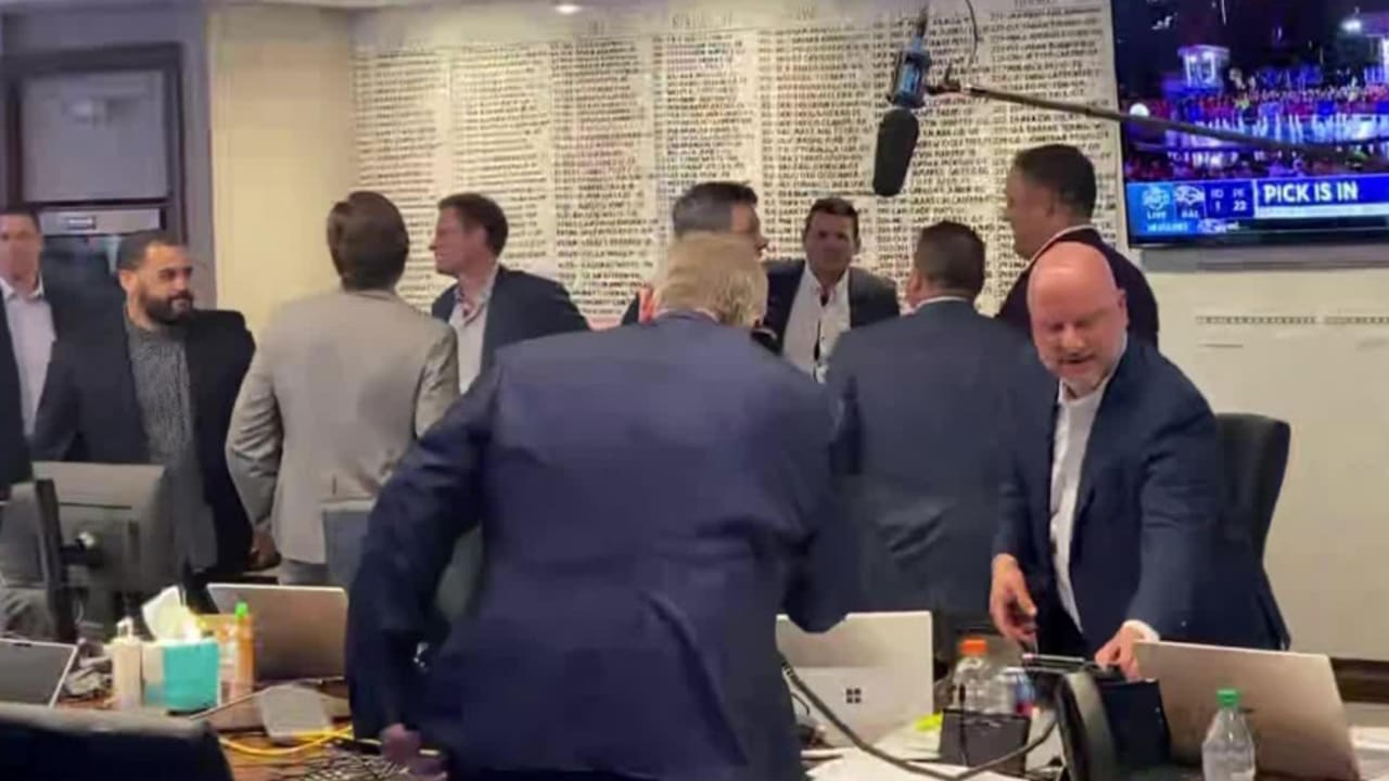 Take a look inside Baltimore Ravens' draft room | 'NFL Draft Center'