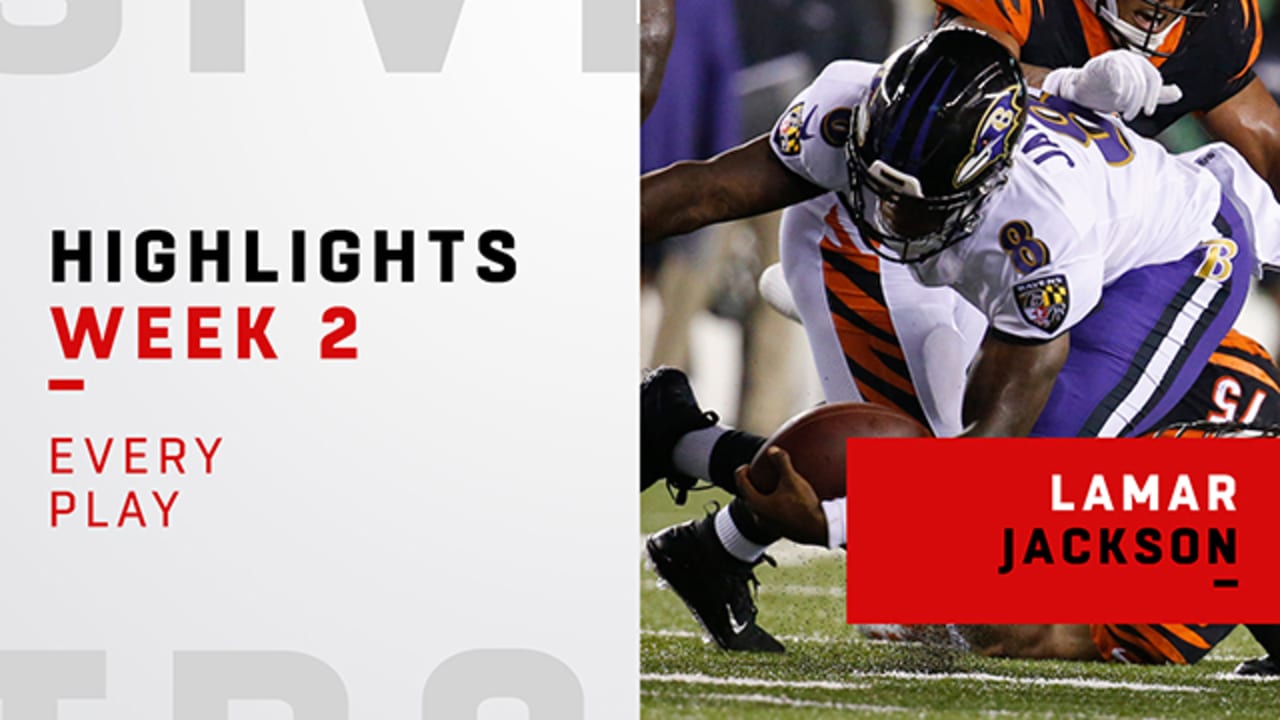Every play designed for Lamar Jackson | Week 2