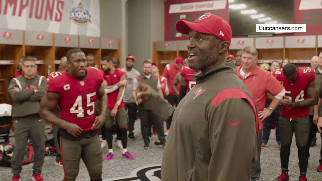ampa Bay Buccaneers head coach Todd Bowles' locker room speech to the team after comeback win vs ...
