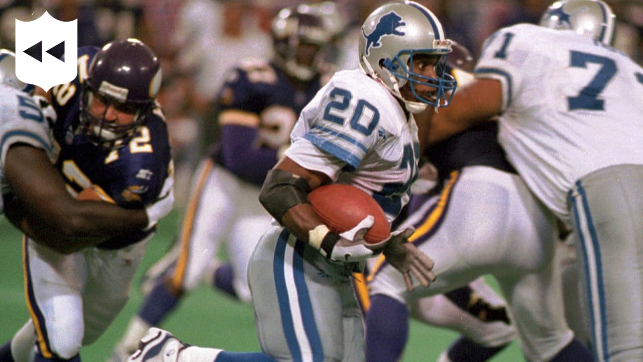 Detriot Lions running back Barry Sanders' greatest game | NFL Throwback
