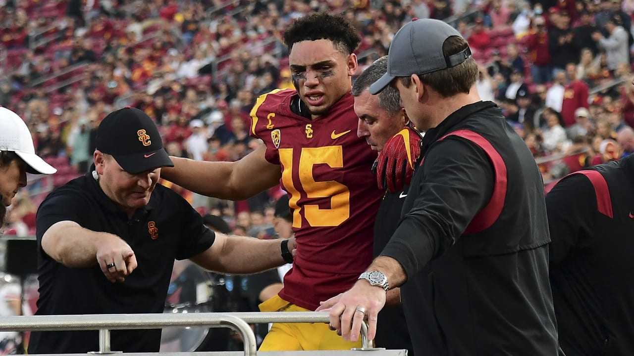 USC WR Drake London (ankle) out for remainder of season