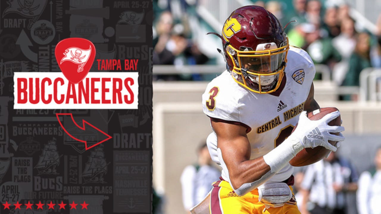 Tampa Bay Buccaneers select Central Michigan cornerback Sean Bunting No ...