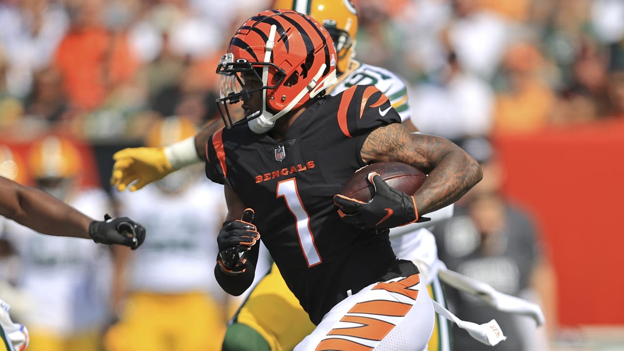 Cincinnati Bengals wide receiver Ja'Marr Chase's best plays vs. Green ...