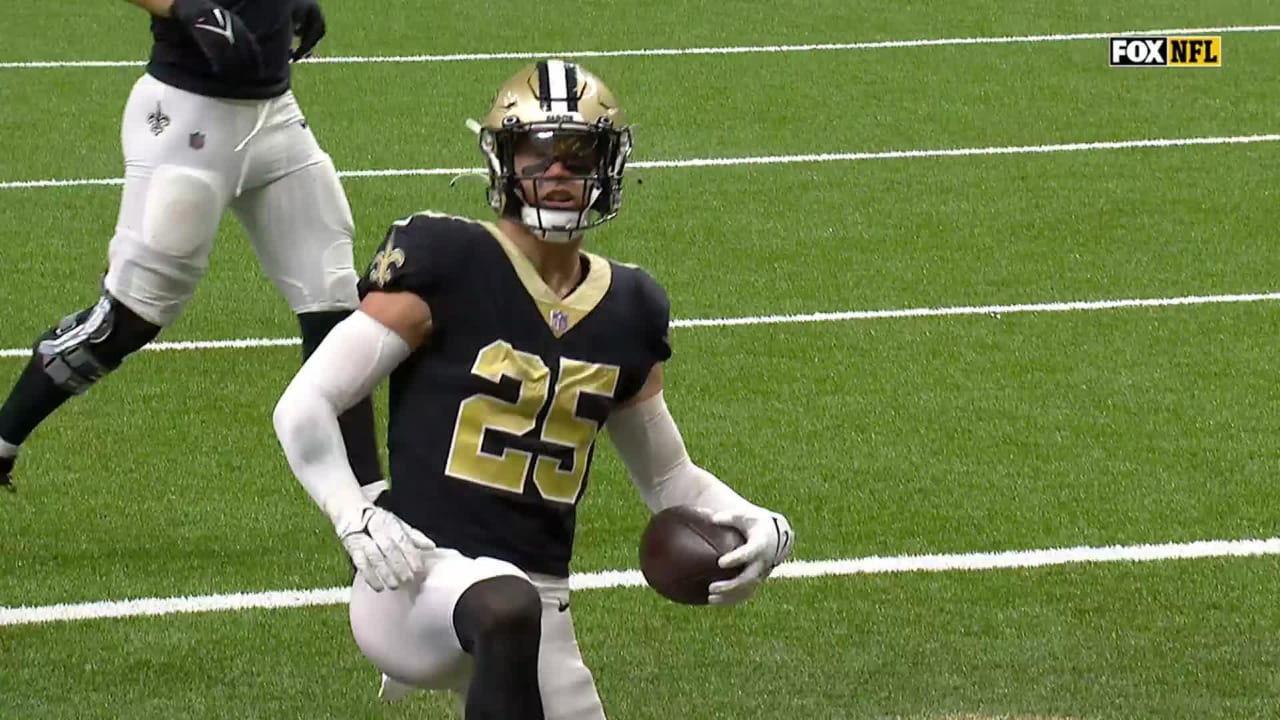 New Orleans Saints safety Daniel Sorensen secures his second INT over ...