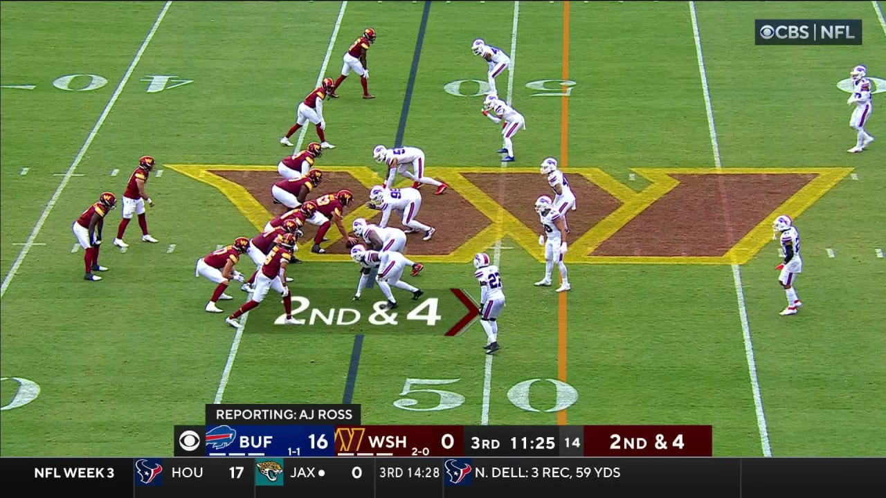 Washington Commanders running back Brian Robinson Jr. slithers through ...