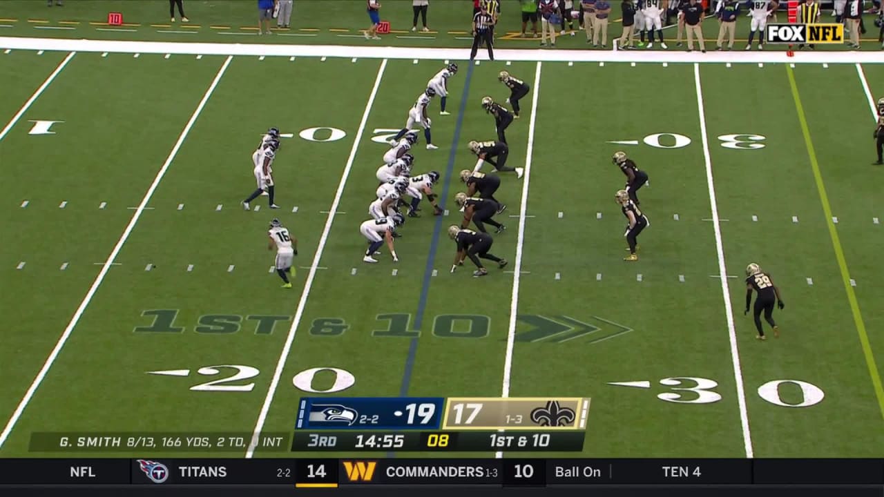 New Orleans Saints linebacker Pete Werner forces key fumble vs. wide ...