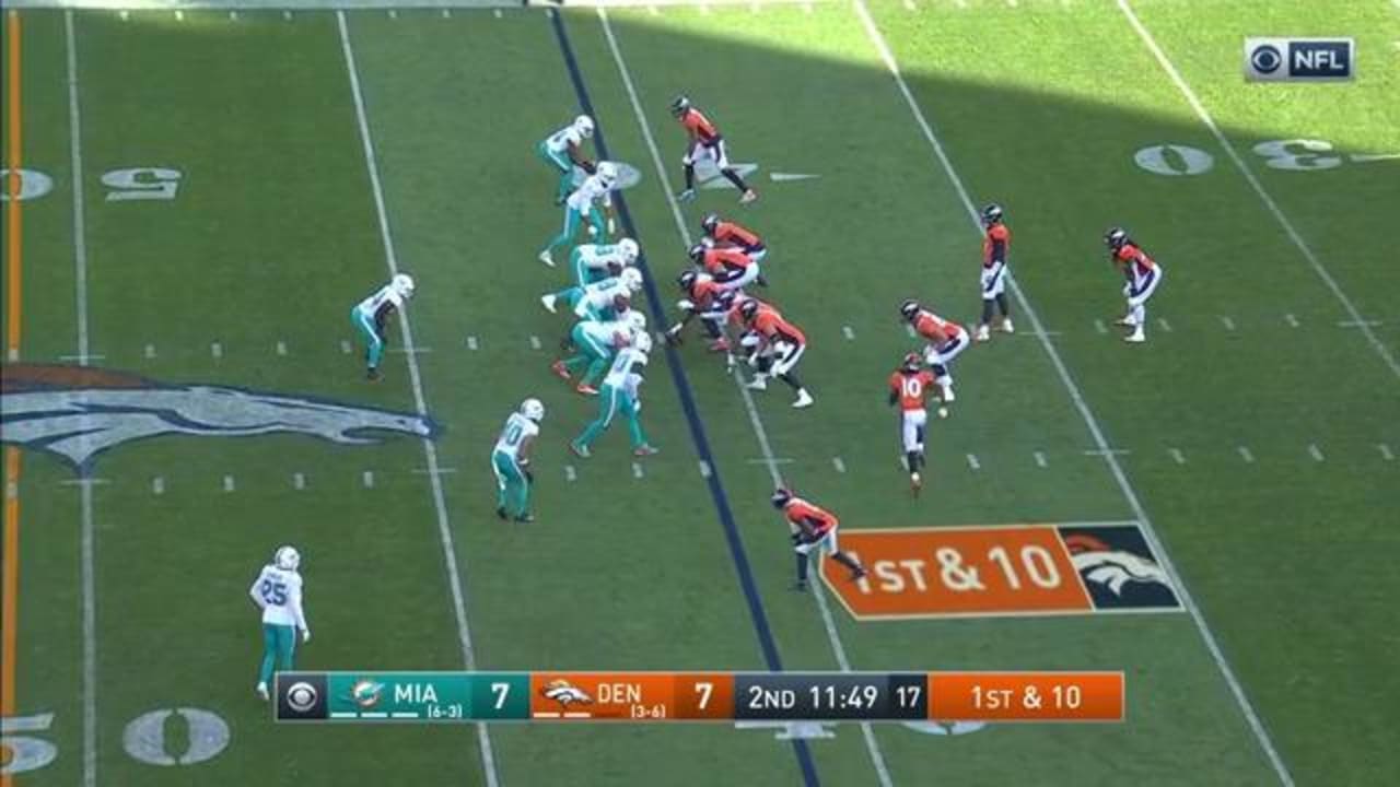 Denver Broncos quarterback Drew Lock rips laser throw to wide receiver ...