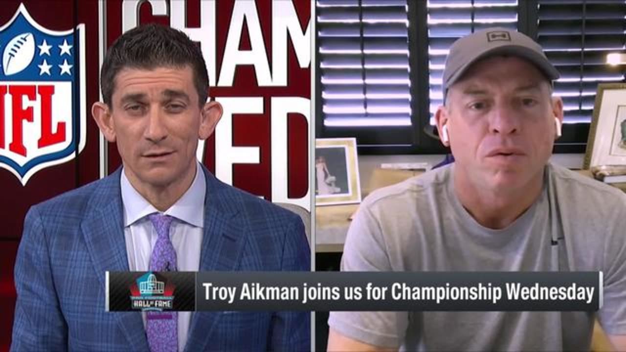 Troy Aikman explains his reaction to Jimmy Johnson's HOF announcement