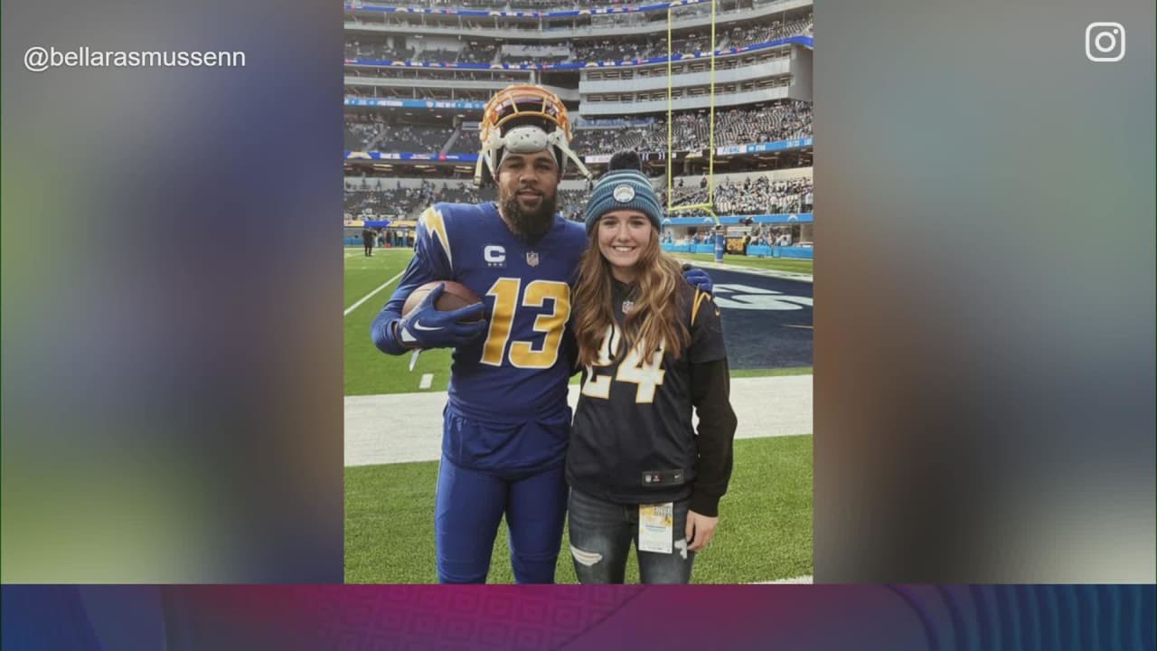 High school football player Bella Rasmussen joins 'Super Bowl Live'