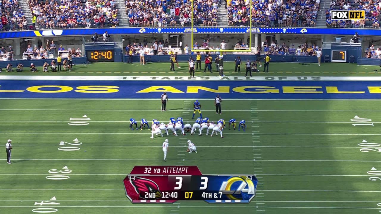 Arizona Cardinals kicker Matt Prater's 32-yard field goal gives the ...