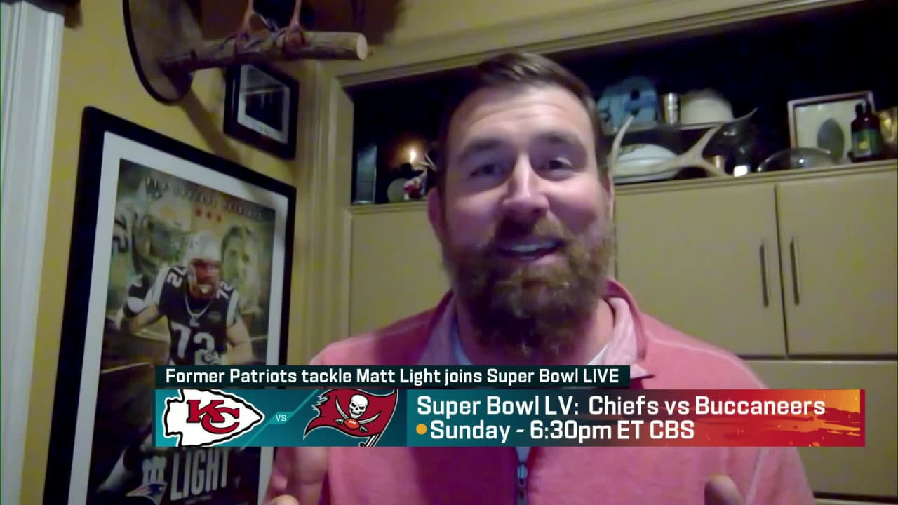 Former New England Patriots offensive lineman Matt Light explains what ...