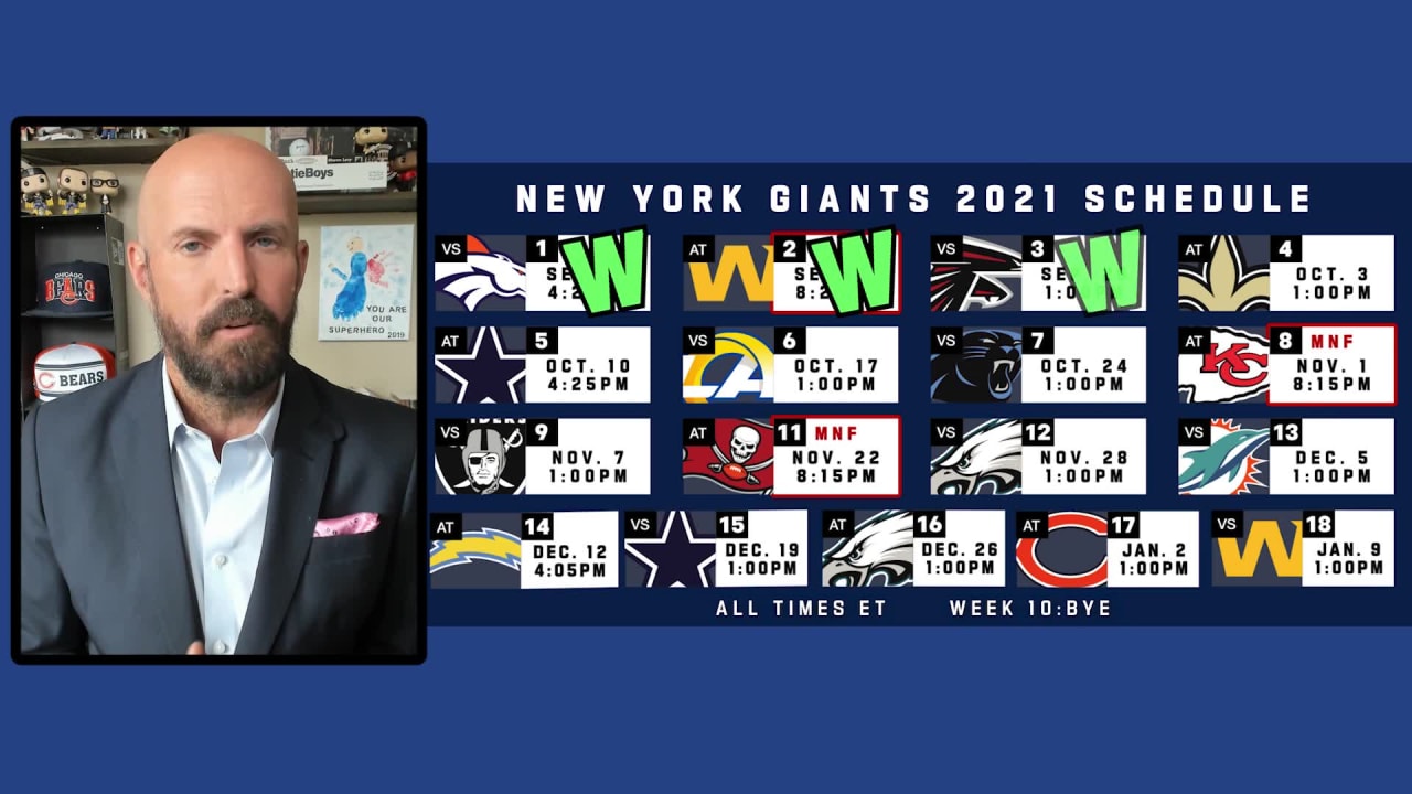 NFL Network's Adam Rank predicts New York Giants' 2021 record