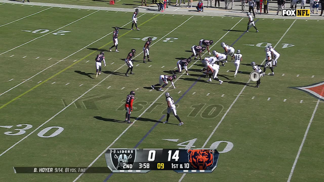 Chicago Bears defensive back Jaquan Brisker delivers authoritative pass ...