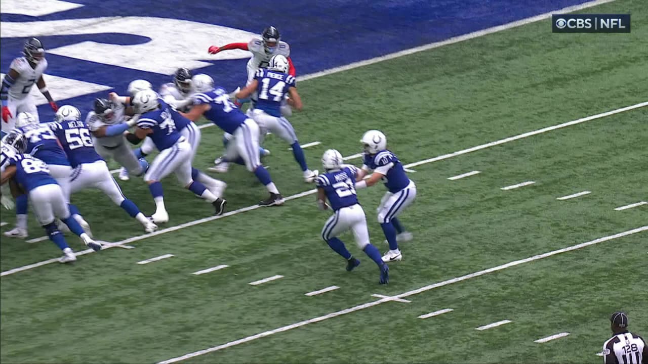 Indianapolis Colts running back Zack Moss channels Tony Gonzalez while ...