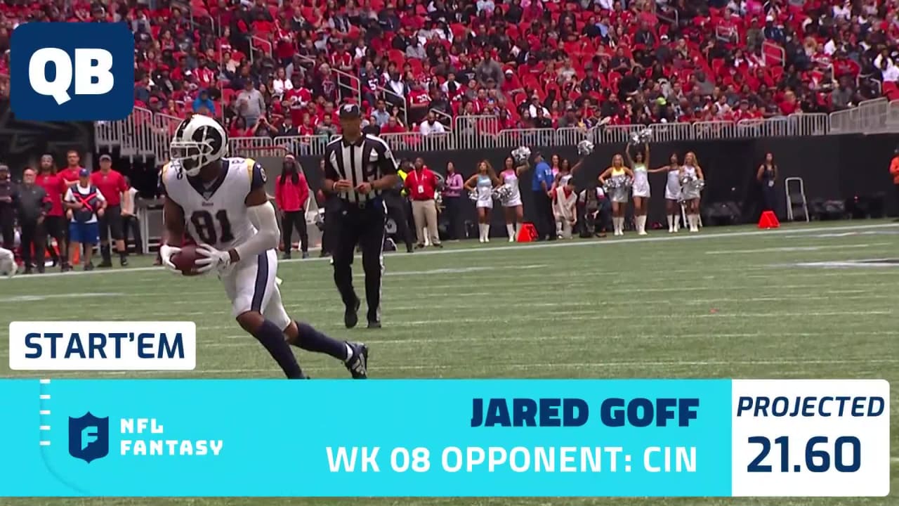 Michael Fabiano's fantasy starts and sits for Week 8