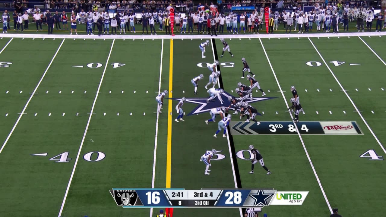 Las Vegas Raiders wide receiver Cam Sims' full-extension catch is a ...