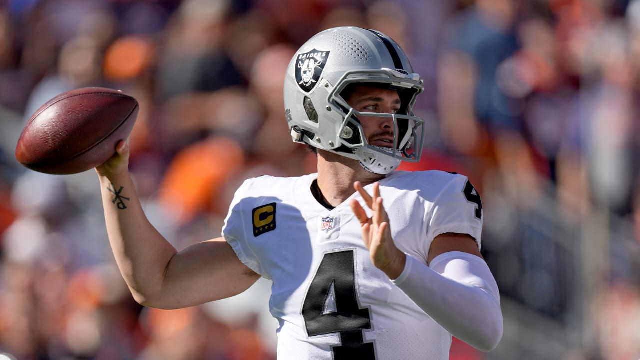 Las Vegas Raiders quarterback Derek Carr's best throws from 341-yard ...