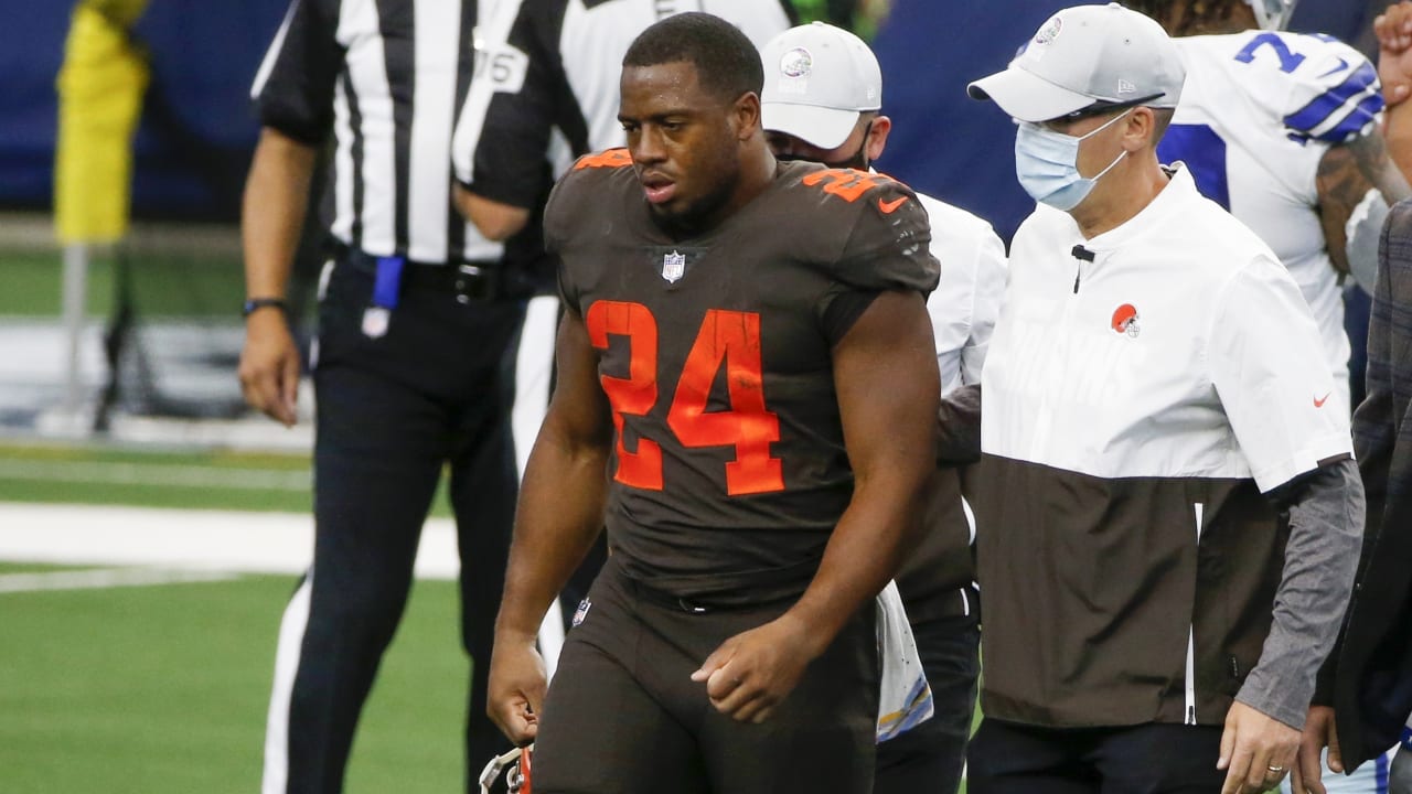 Mike Garafolo: Cleveland Browns RB Nick Chubb expected to miss ...