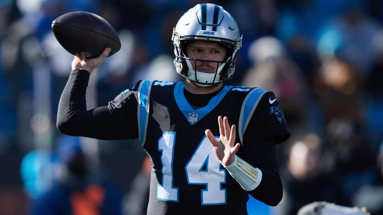 Can't-Miss Play: Carolina Panthers quarterback Sam Darnold rainbows a ...