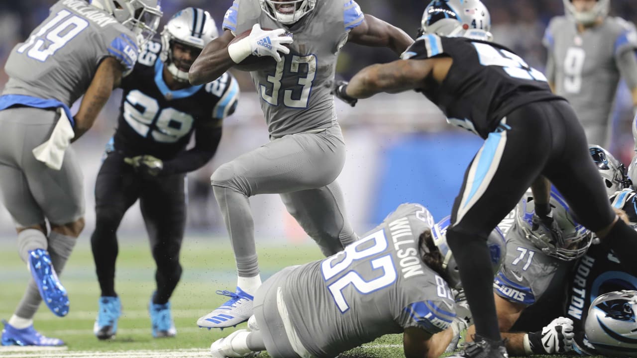 Injuries: Lions place RB Johnson (knee) on IR