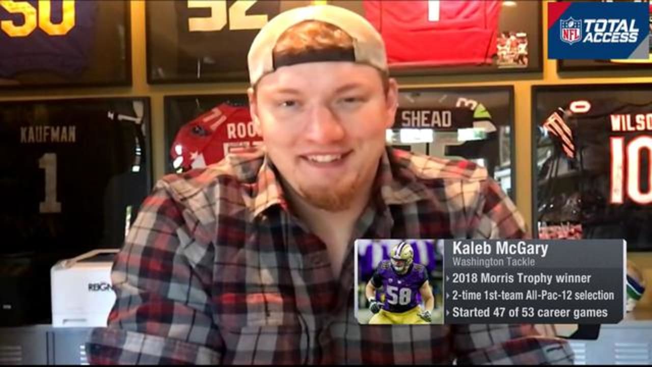 Kaleb McGary explains his favorite part of meeting with teams before ...