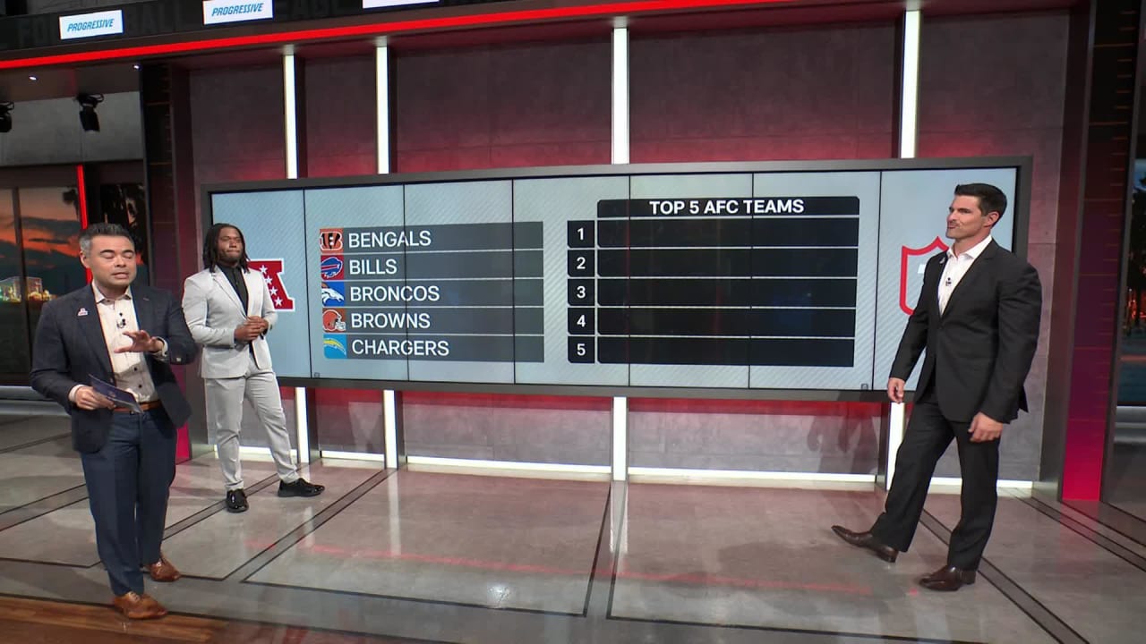 Ranking AFC's Top 5 teams through five weeks | 'NFL Total Access'