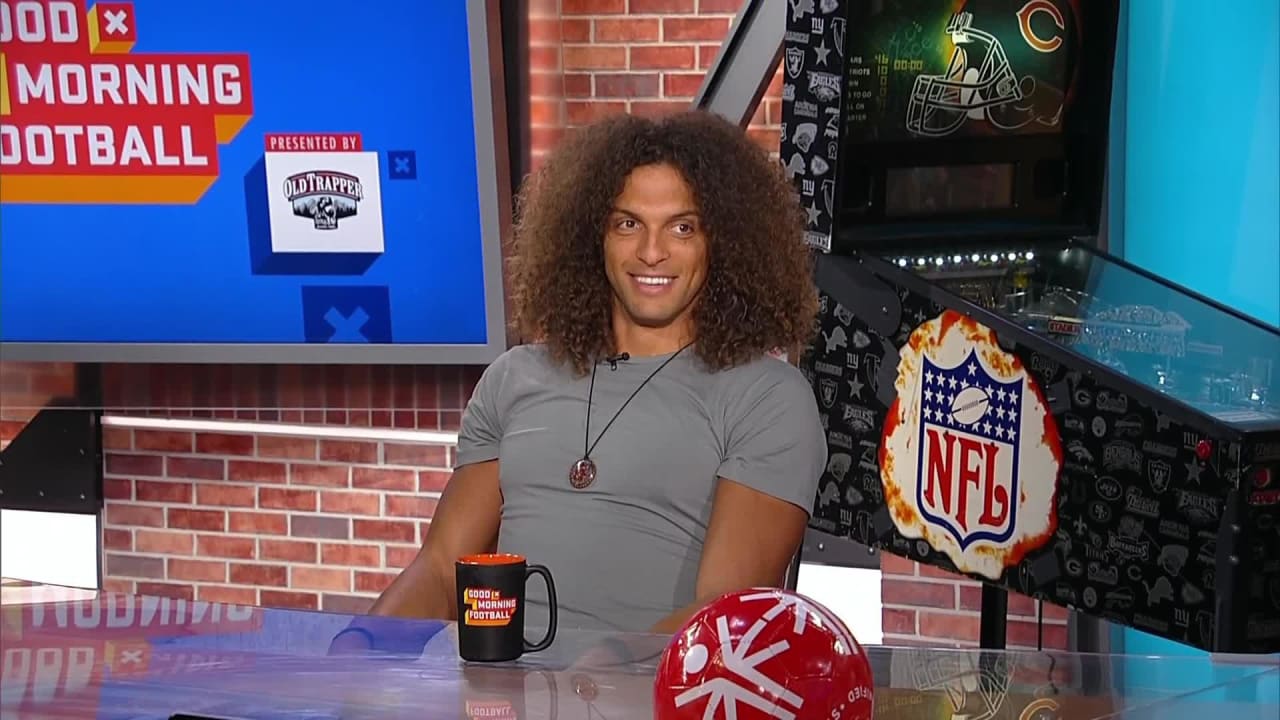 Las Vegas wide receiver Mack Hollins wakes up with "GMFB" and shares on ...