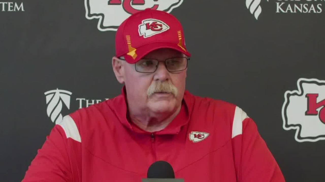 Kansas City Chiefs head coach Andy Reid assesses Chiefs' rookie ...