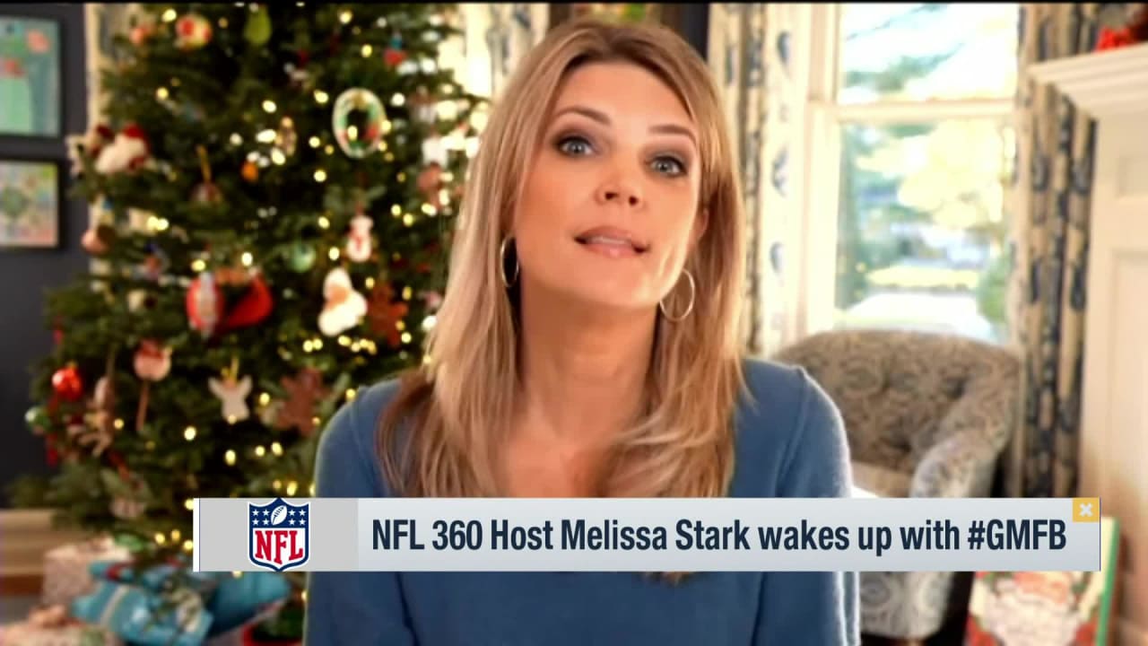 NFL 360 host Melissa Stark wakes up with 'GMFB'