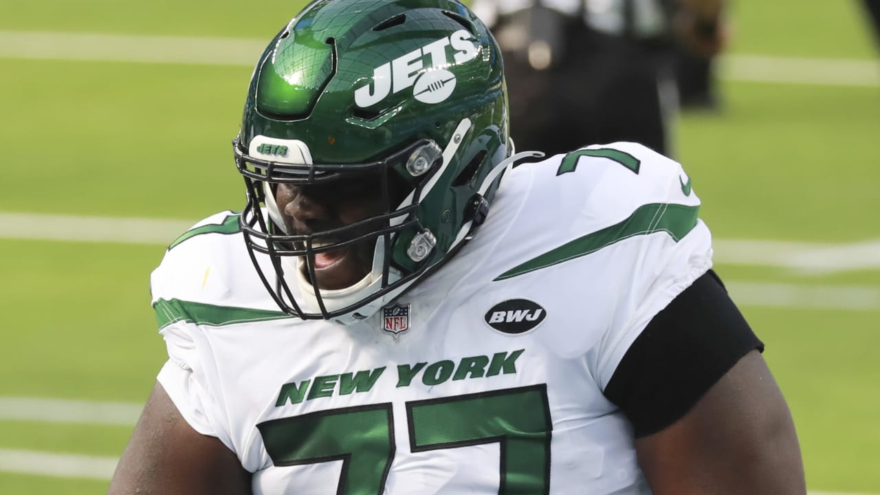 Baldy's Breakdowns: New York Jets offensive tackle Mekhi Becton handles ...