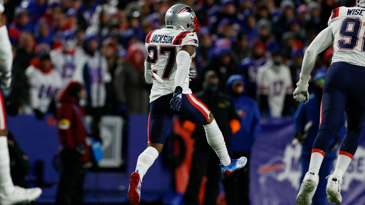 New England Patriots cornerback J.C. Jackson blows up Buffalo Bills' WR ...