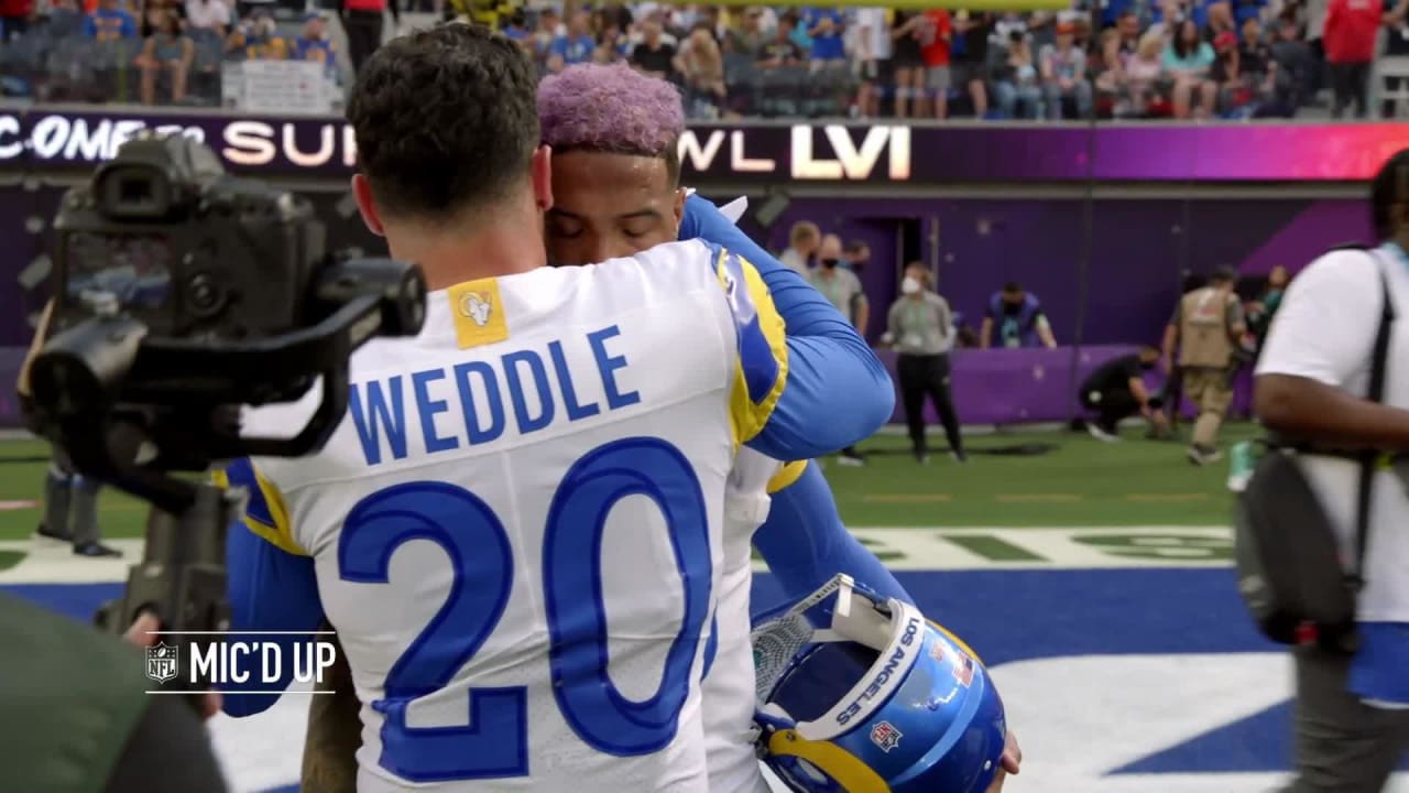 Los Angeles Rams safety Eric Weddle tells wide receiver OBJ pregame to ...