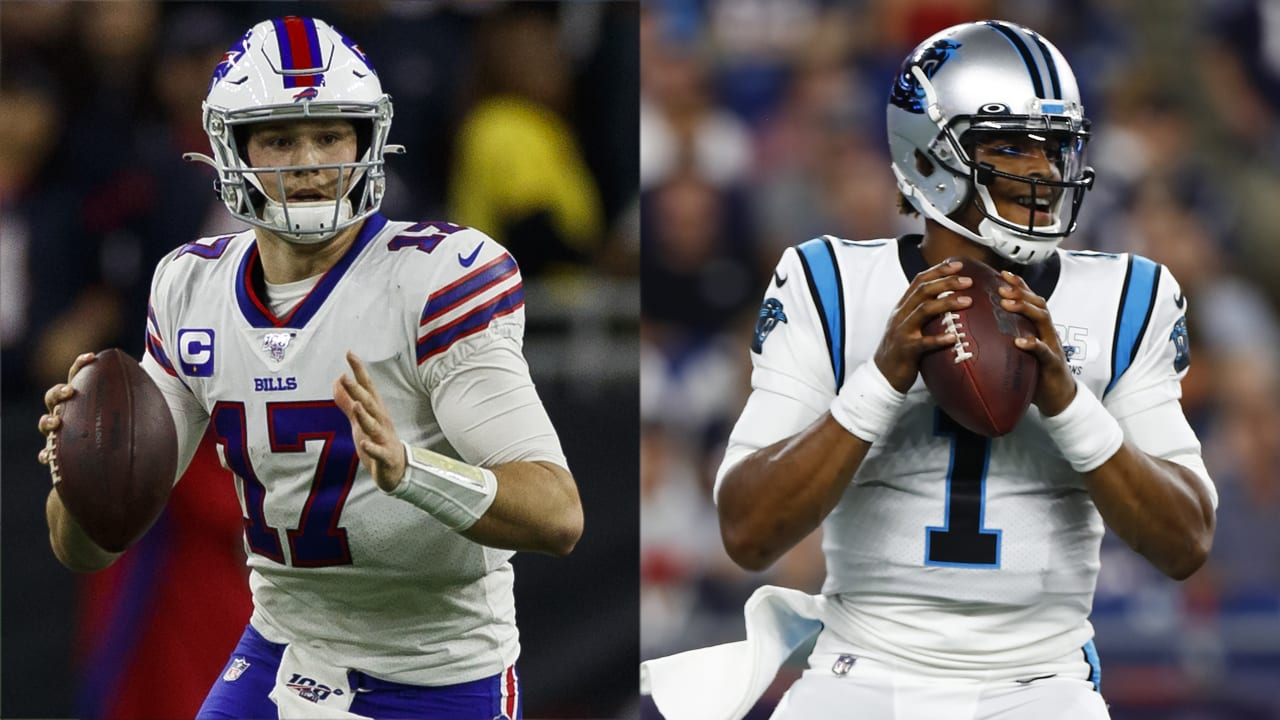 Buffalo Bills duo Josh Allen and Stefon Diggs vs. New England Patriots ...