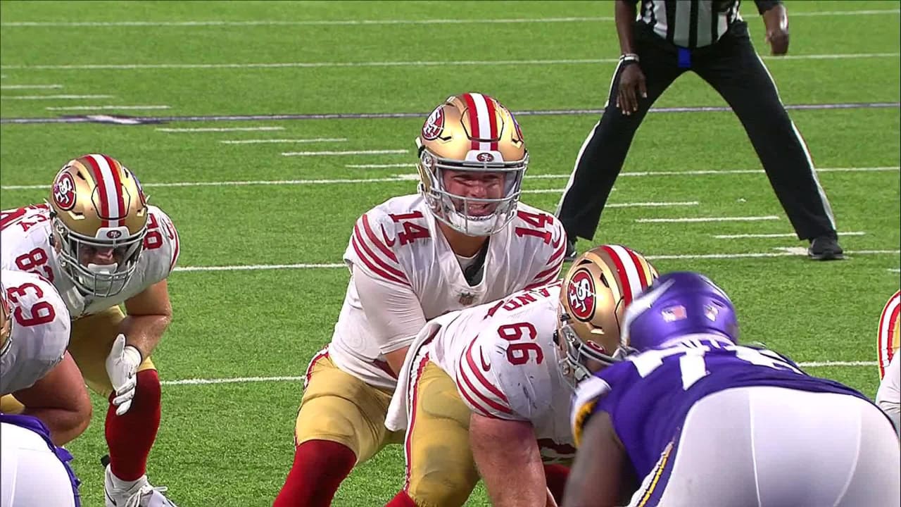 Minnesota Vikings scoop up fumble at goal line after San Francisco ...