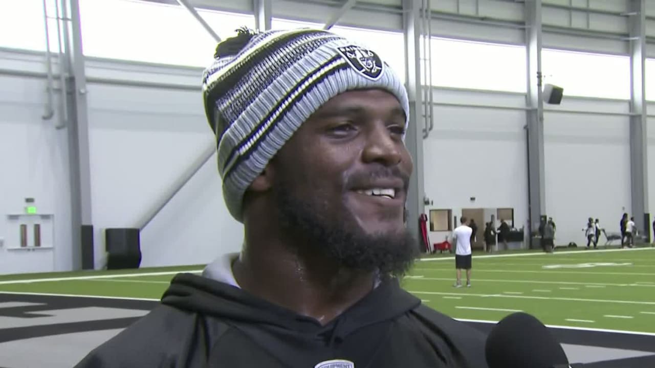 Las Vegas Raiders linebacker Denzel Perryman on preparing for the Hall ...