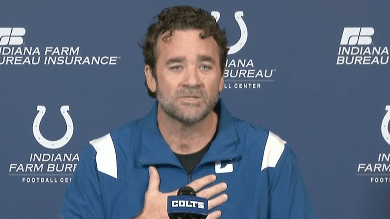 Indianapolis Colts head coach Jeff Saturday: 'I have no fear ... I dang ...