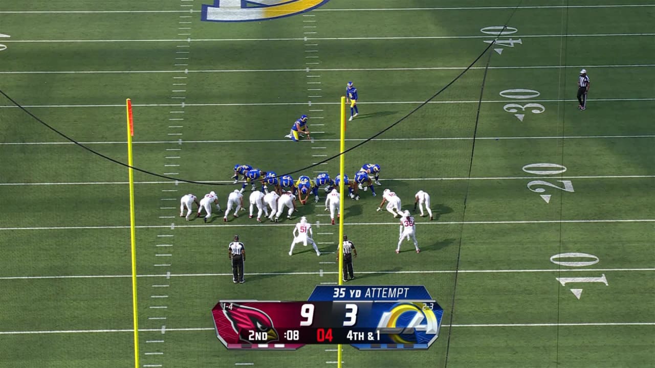 Los Angeles Rams kicker Brett Maher's 35-yard field goal trims ...