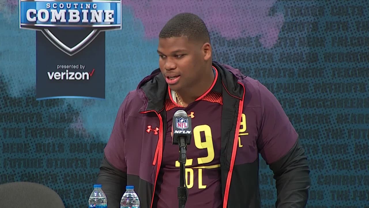 Alabama University defensive tackle Quinnen Williams' 2019 NFL Scouting ...