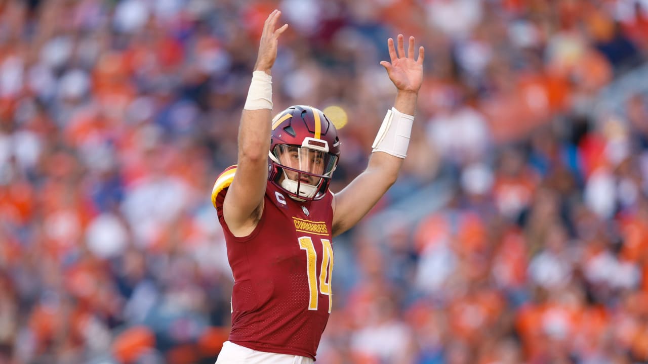 Can't-Miss Play: Washington Commanders quarterback Sam Howell dials ...