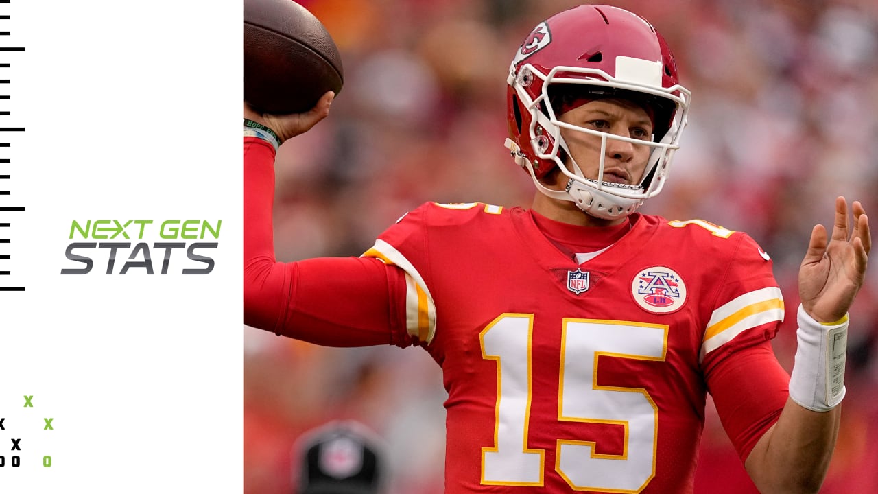 Next Gen Stats: Kansas City Chiefs quarterback Patrick Mahomes' 5 most ...