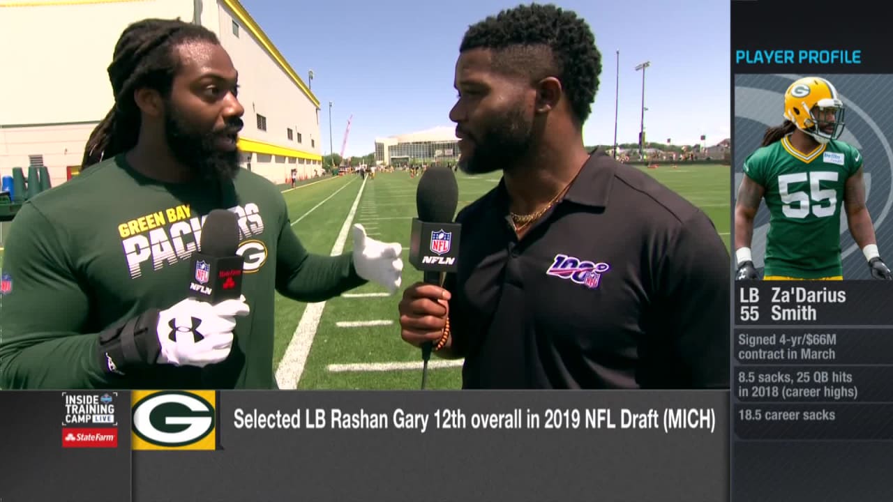 Green Bay Packers outside linebacker Za'Darius Smith explains one way ...