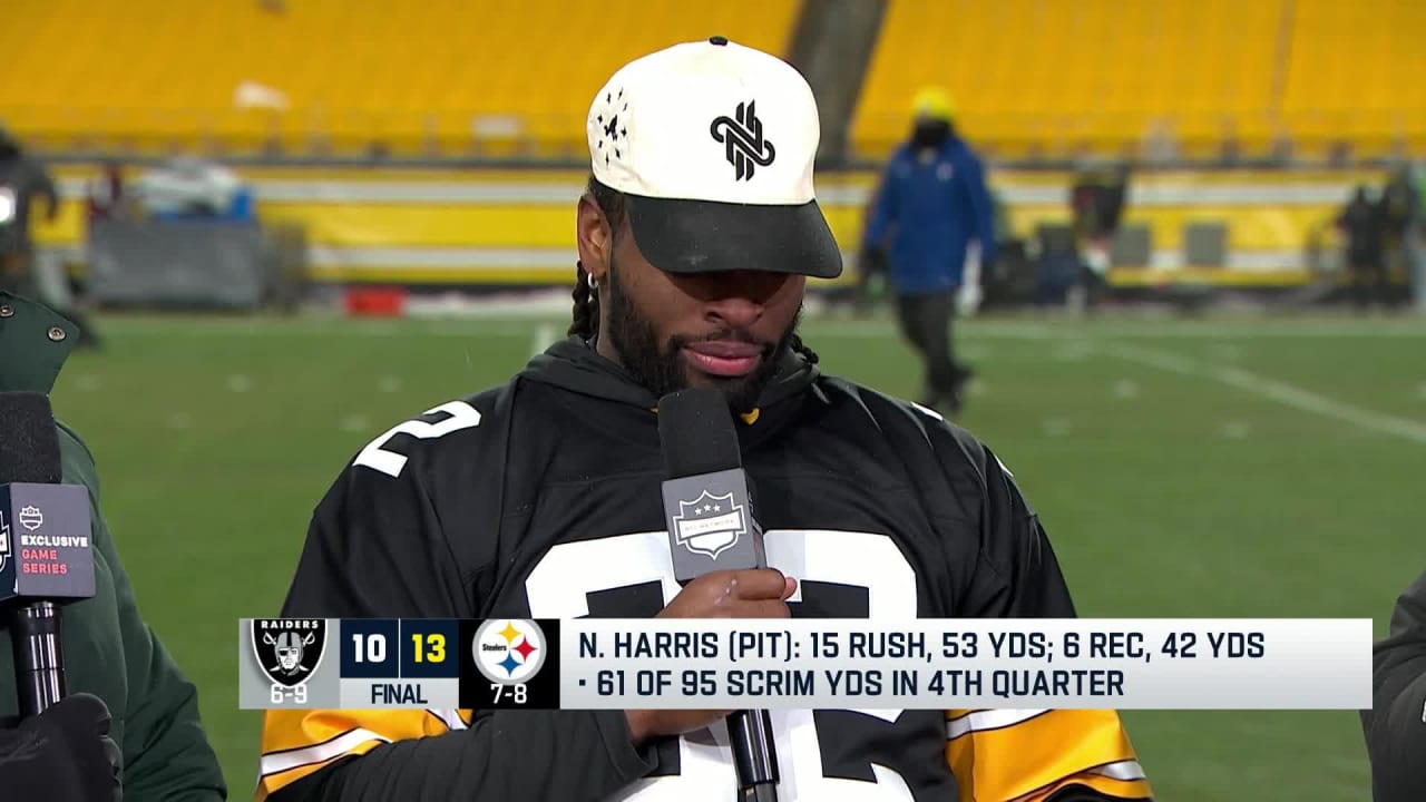 Pittsburgh Steelers running back Najee Harris joins 'NFL GameDay Final ...